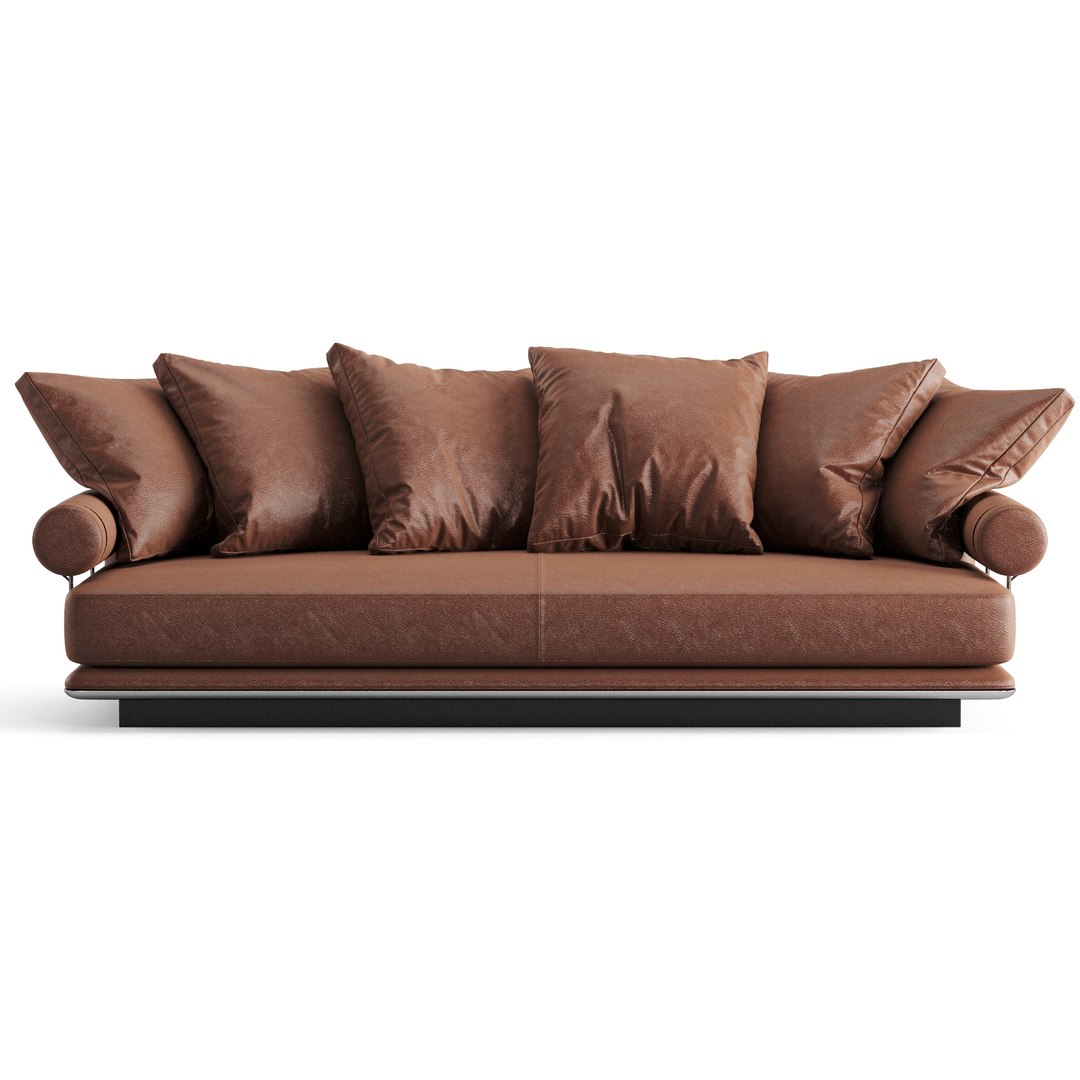 3D Model BeB Italia Noonu Sofa - TurboSquid 1741752