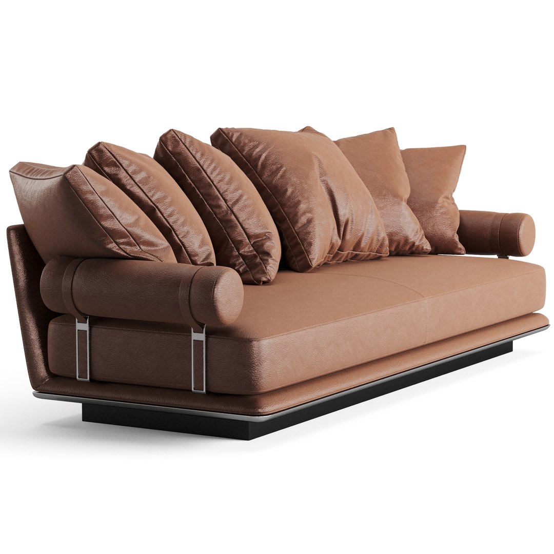 3D Model BeB Italia Noonu Sofa - TurboSquid 1741752
