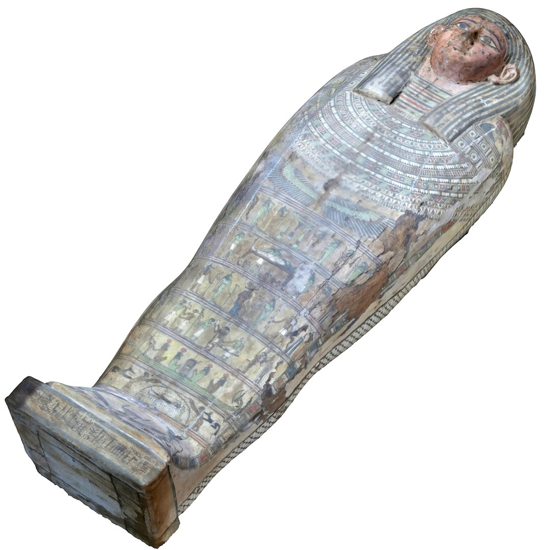 3D Egypt Sarcophagus - TurboSquid 2034557