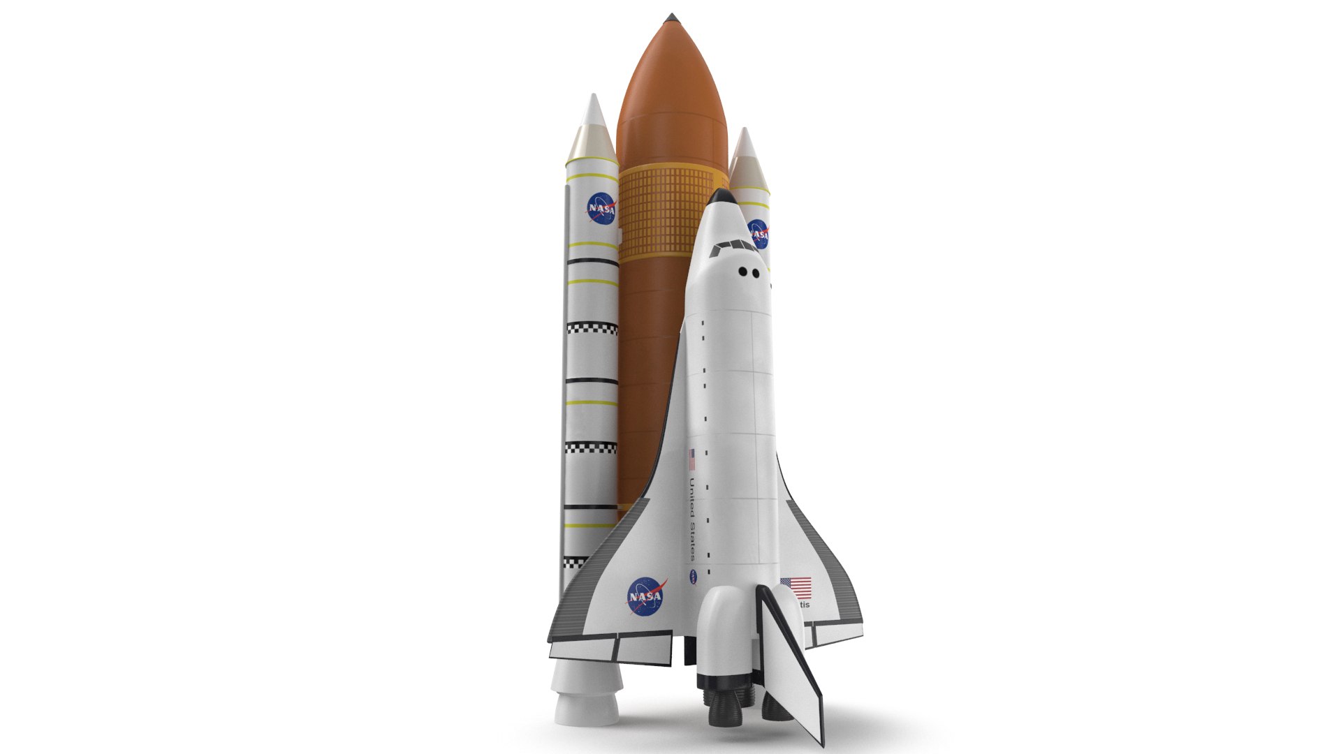 Space Shuttle Endeavour 3D Model - TurboSquid 1467955