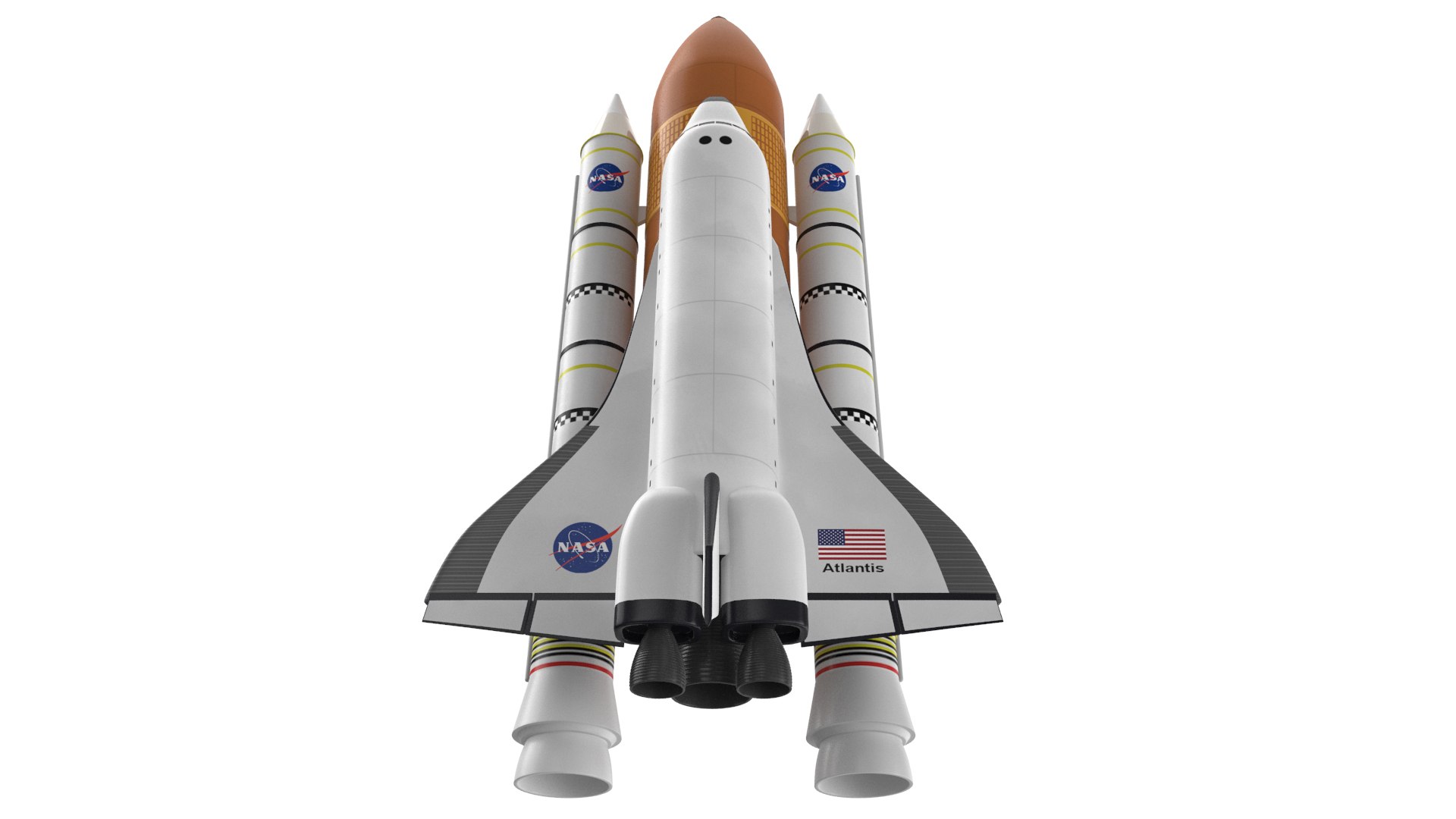 Space Shuttle Endeavour 3D Model - TurboSquid 1467955
