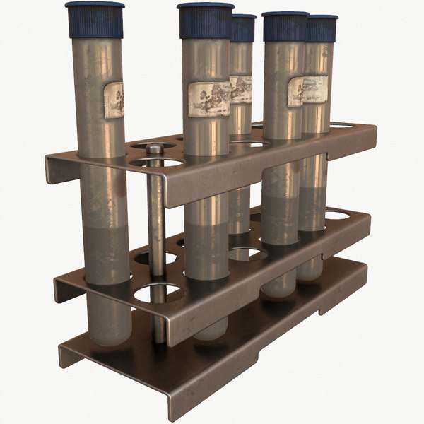 Vial stand 3D - TurboSquid 1150614