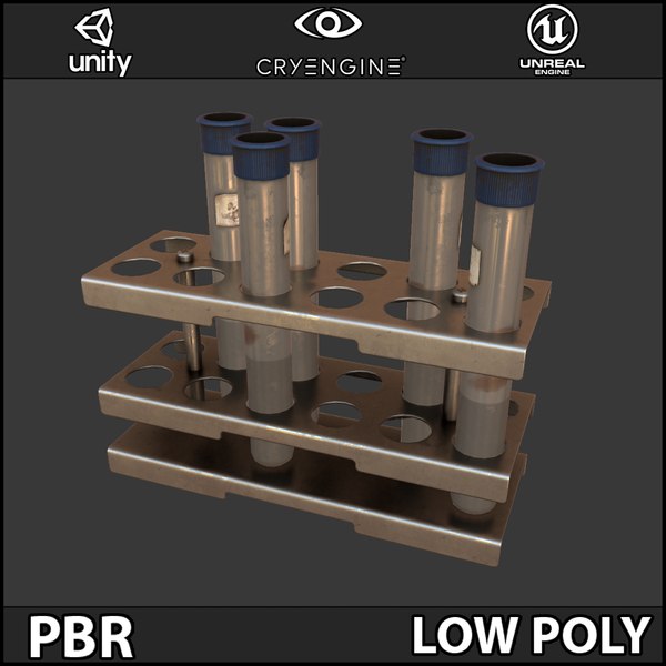 Vial stand 3D - TurboSquid 1150614