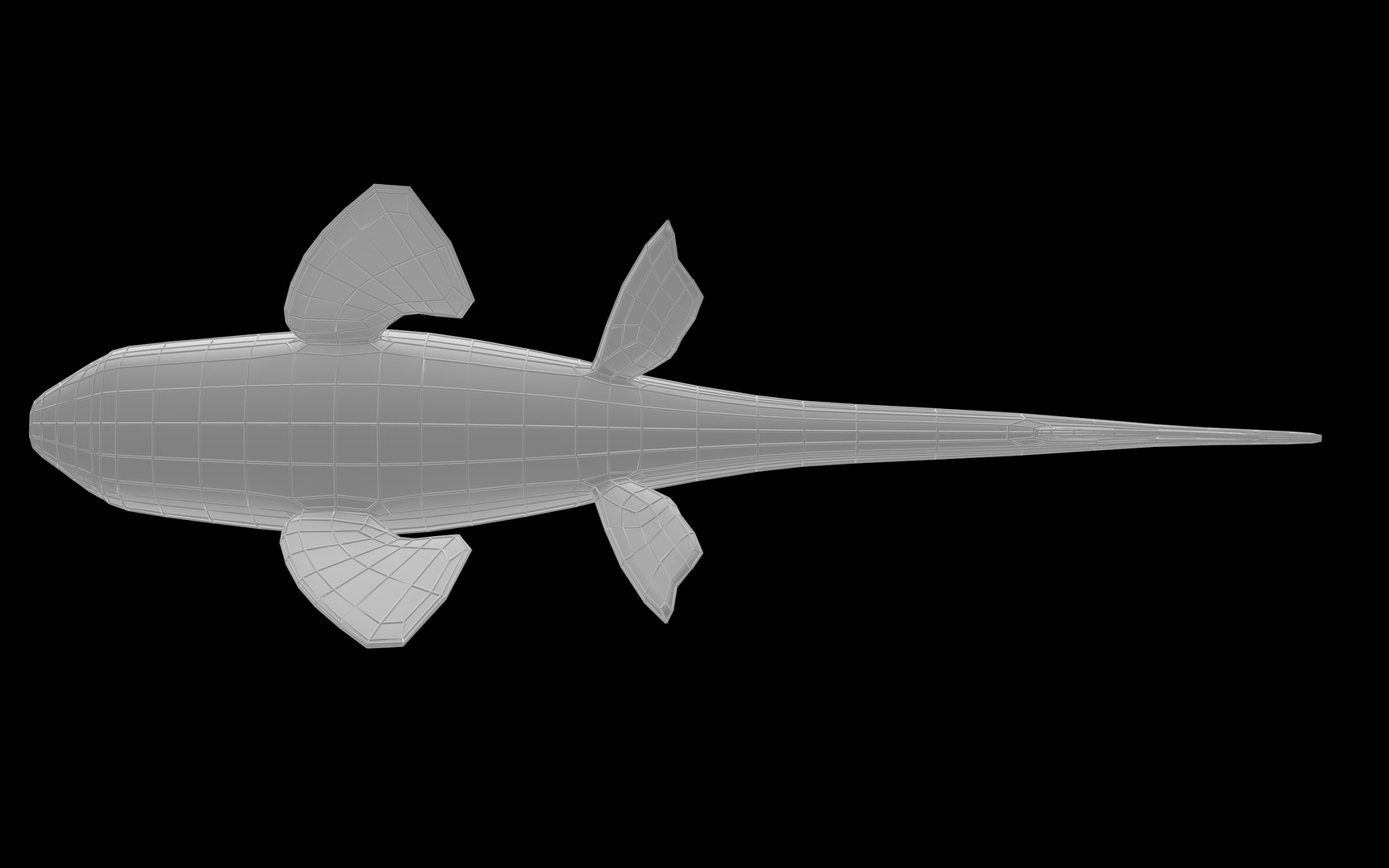 Base hydrolagus colliei 3D model - TurboSquid 1504905