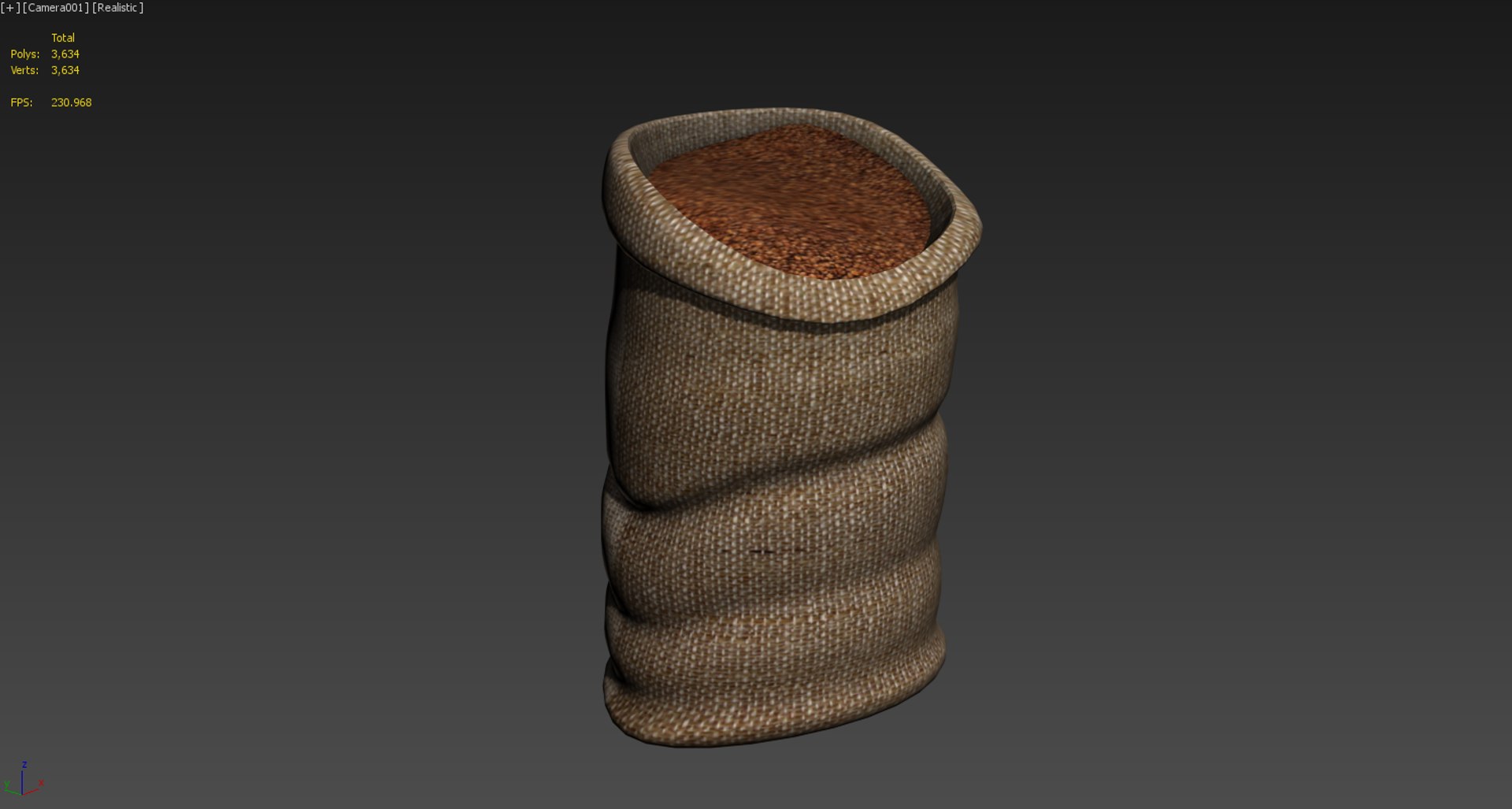 3D Sack - TurboSquid 1160485