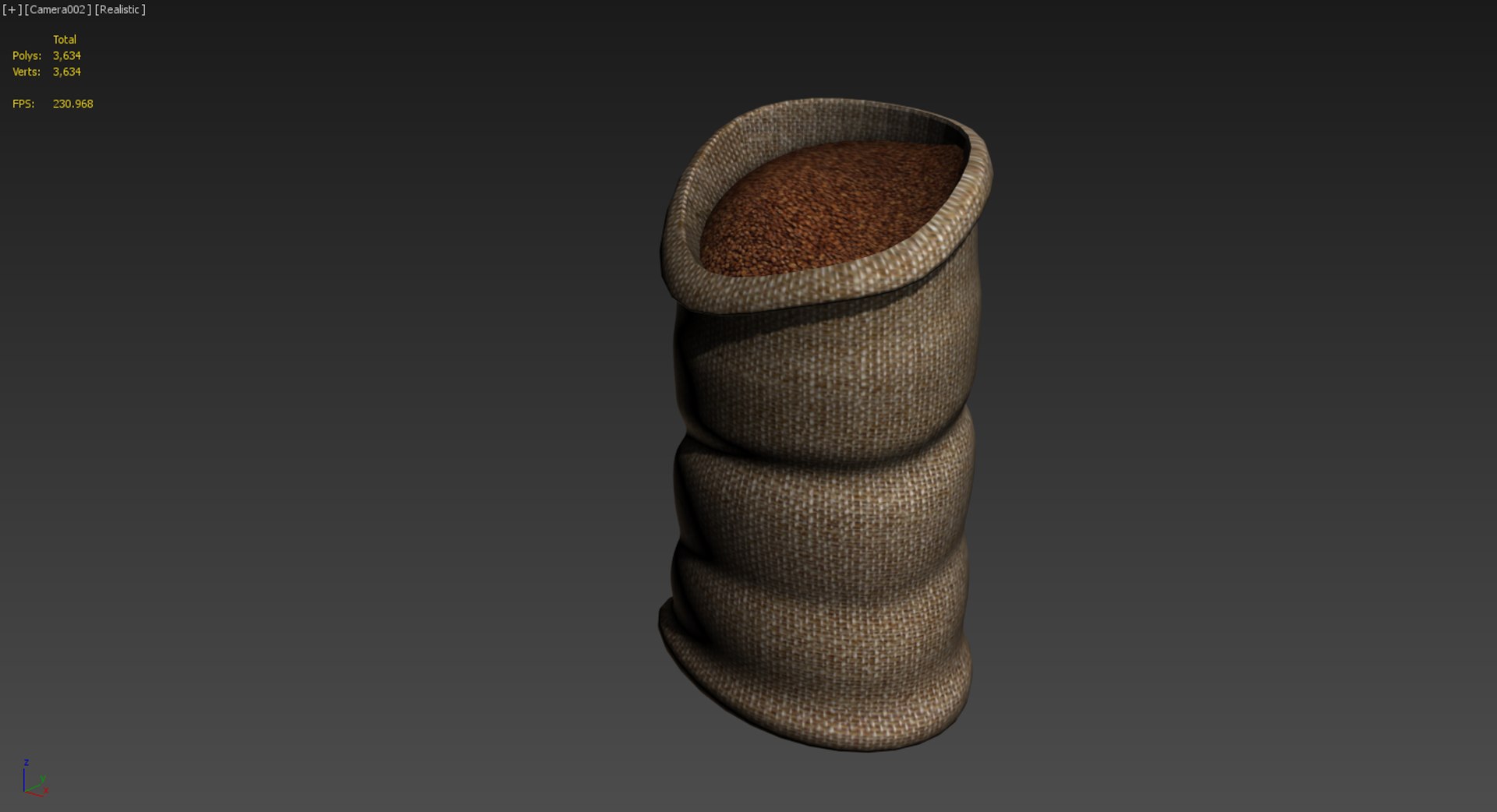 3D Sack - TurboSquid 1160485