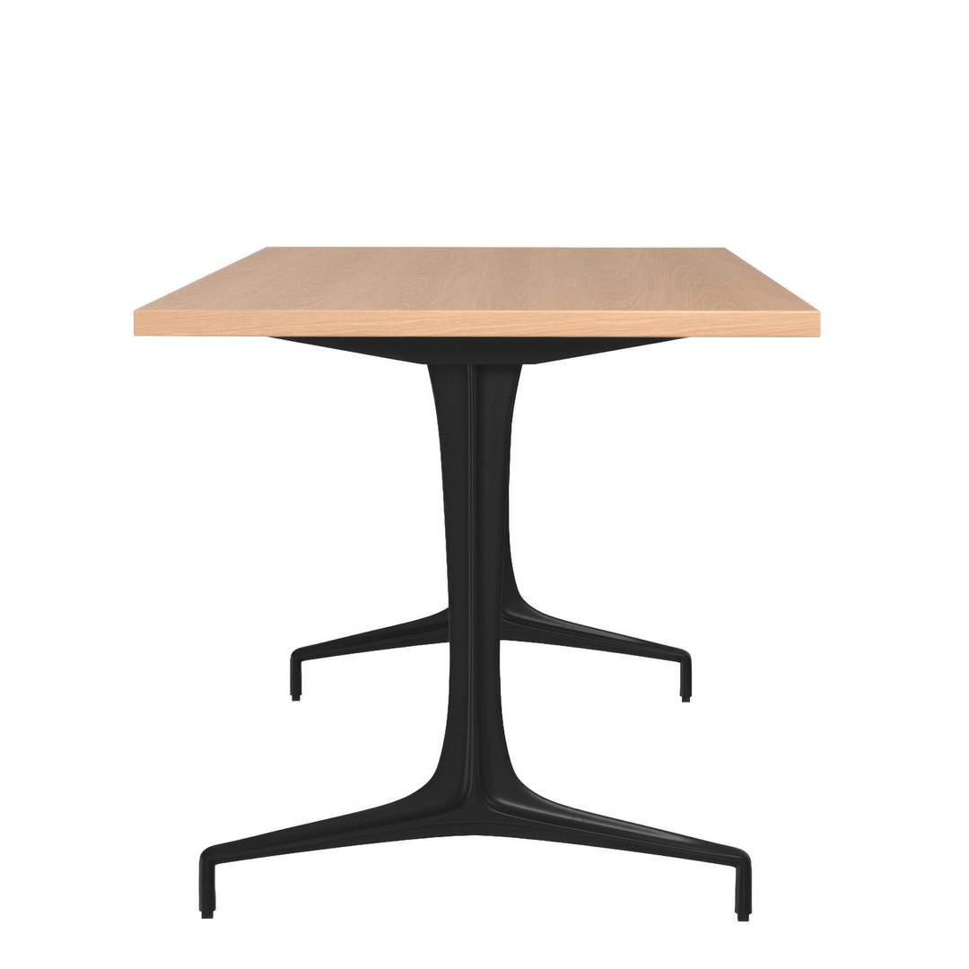 3D Edge Mount Locking Casters Serif Table - TurboSquid 2120121