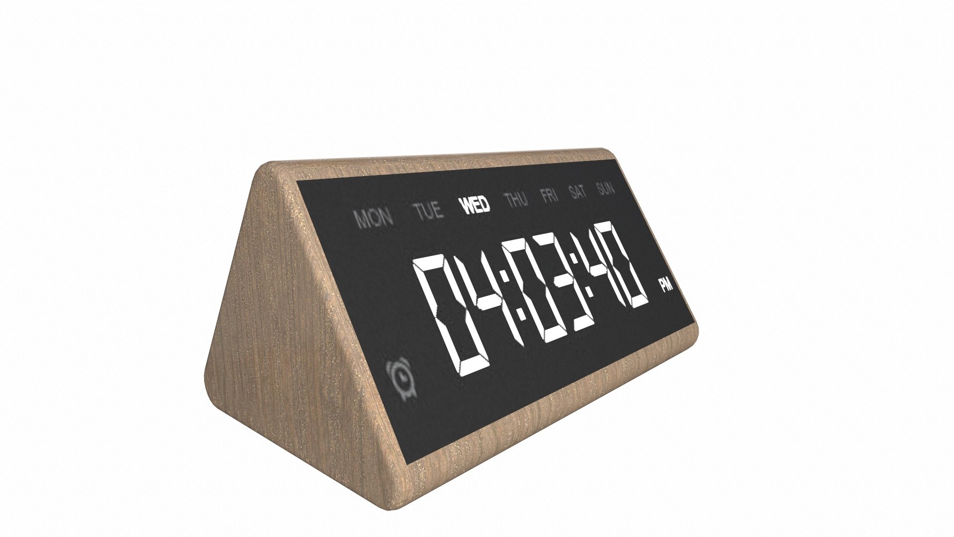 Digital Alarm Clock 3D Model - TurboSquid 2371165