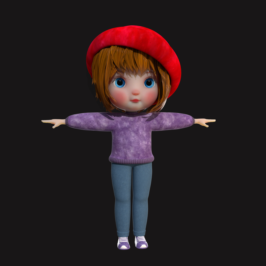 Cartoon Family Rigged V1 3D Model - TurboSquid 2179437