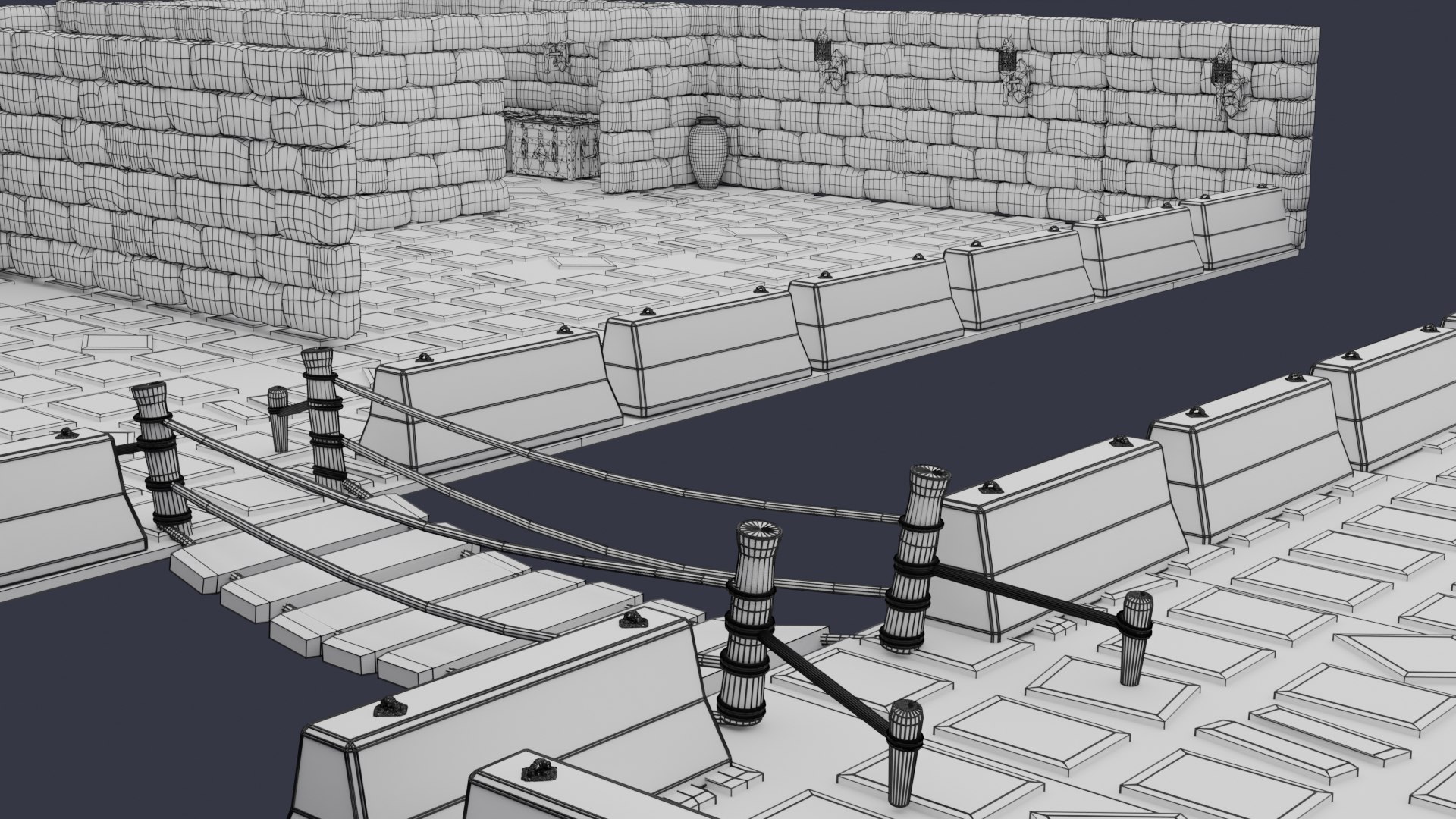 Game Map 3D Model - TurboSquid 1733869