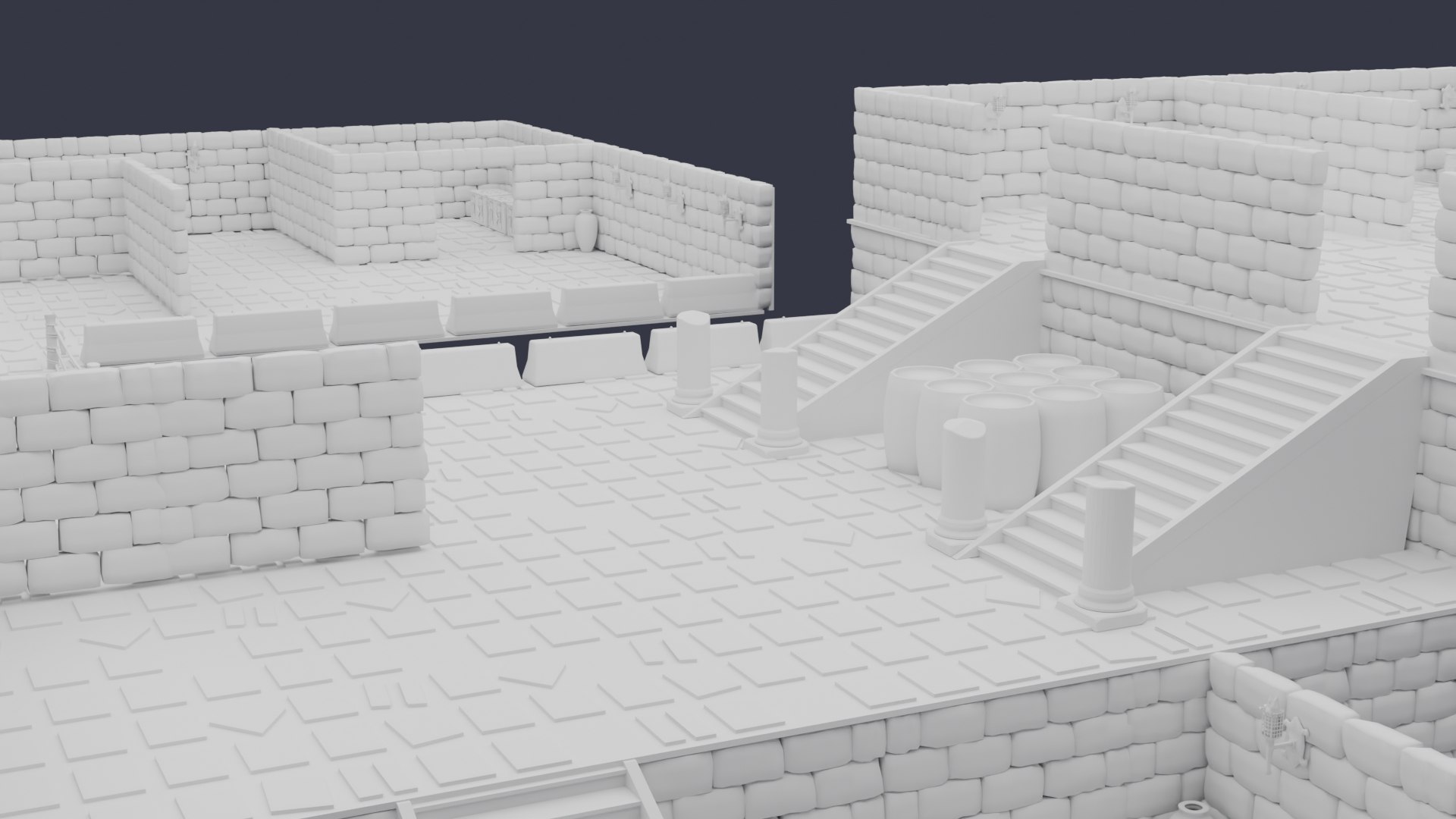 Game Map 3D Model - TurboSquid 1733869