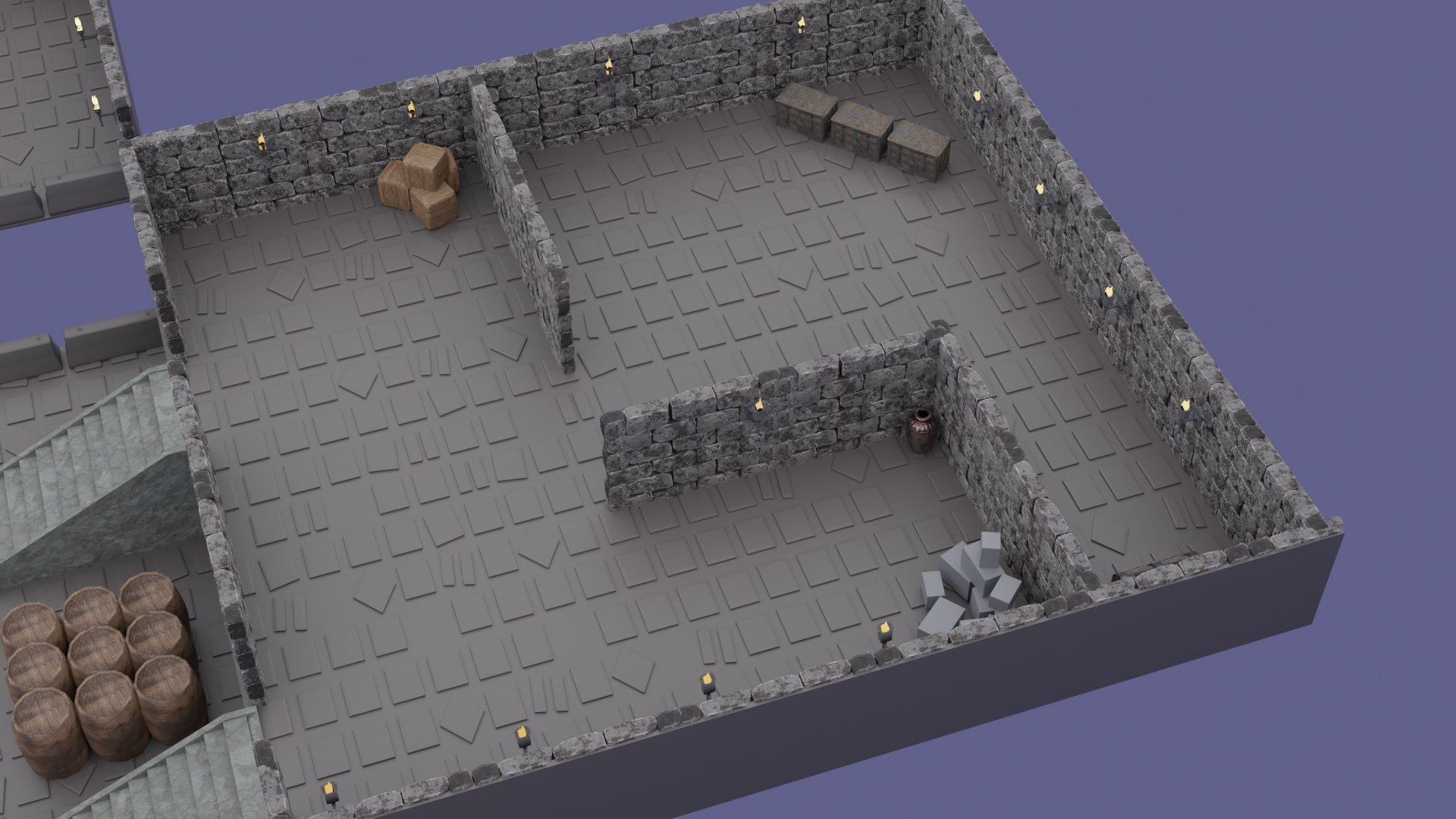 Game Map 3D Model - TurboSquid 1733869