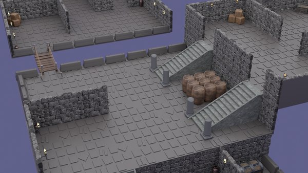 Game Map 3D model - TurboSquid 1733869