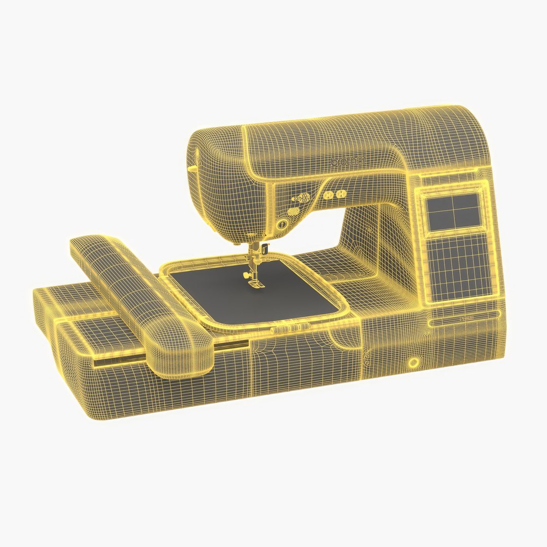 3D Brother PE800 Embroidery Machine Model - TurboSquid 2088155