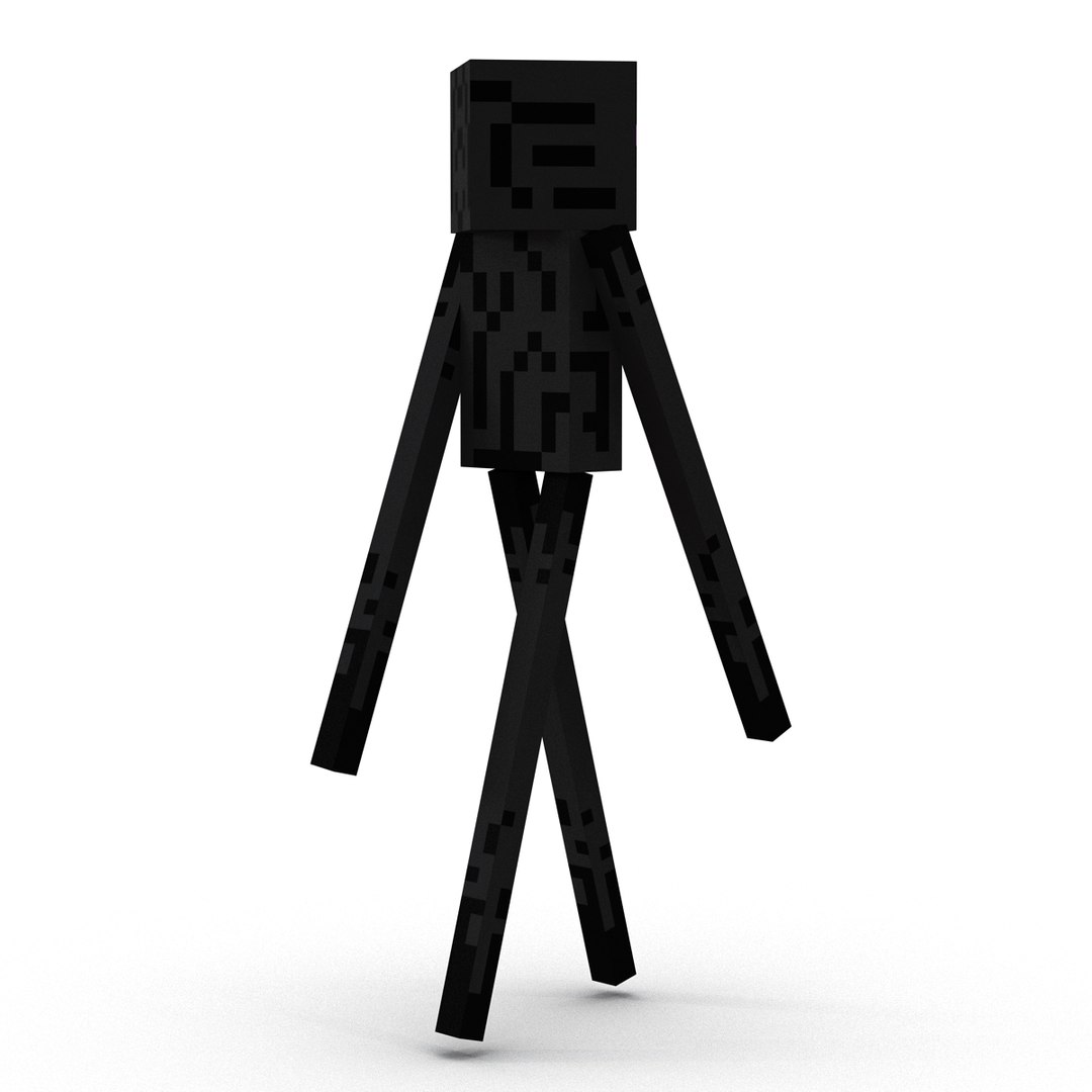 Minecraft Enderman 3d Model