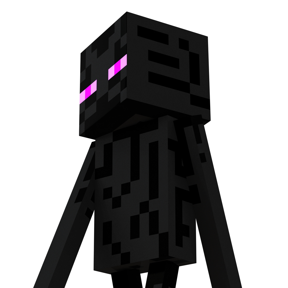 modelo 3d Minecraft EnderMan - TurboSquid 1021620