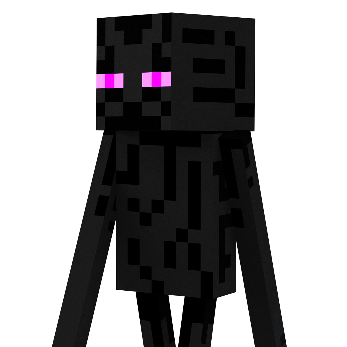 modelo 3d Minecraft EnderMan - TurboSquid 1021620