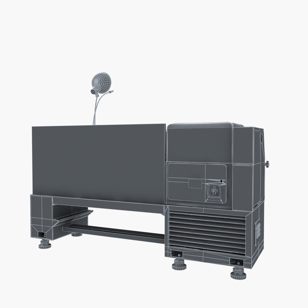 Lathe Machine Model - TurboSquid 1383146