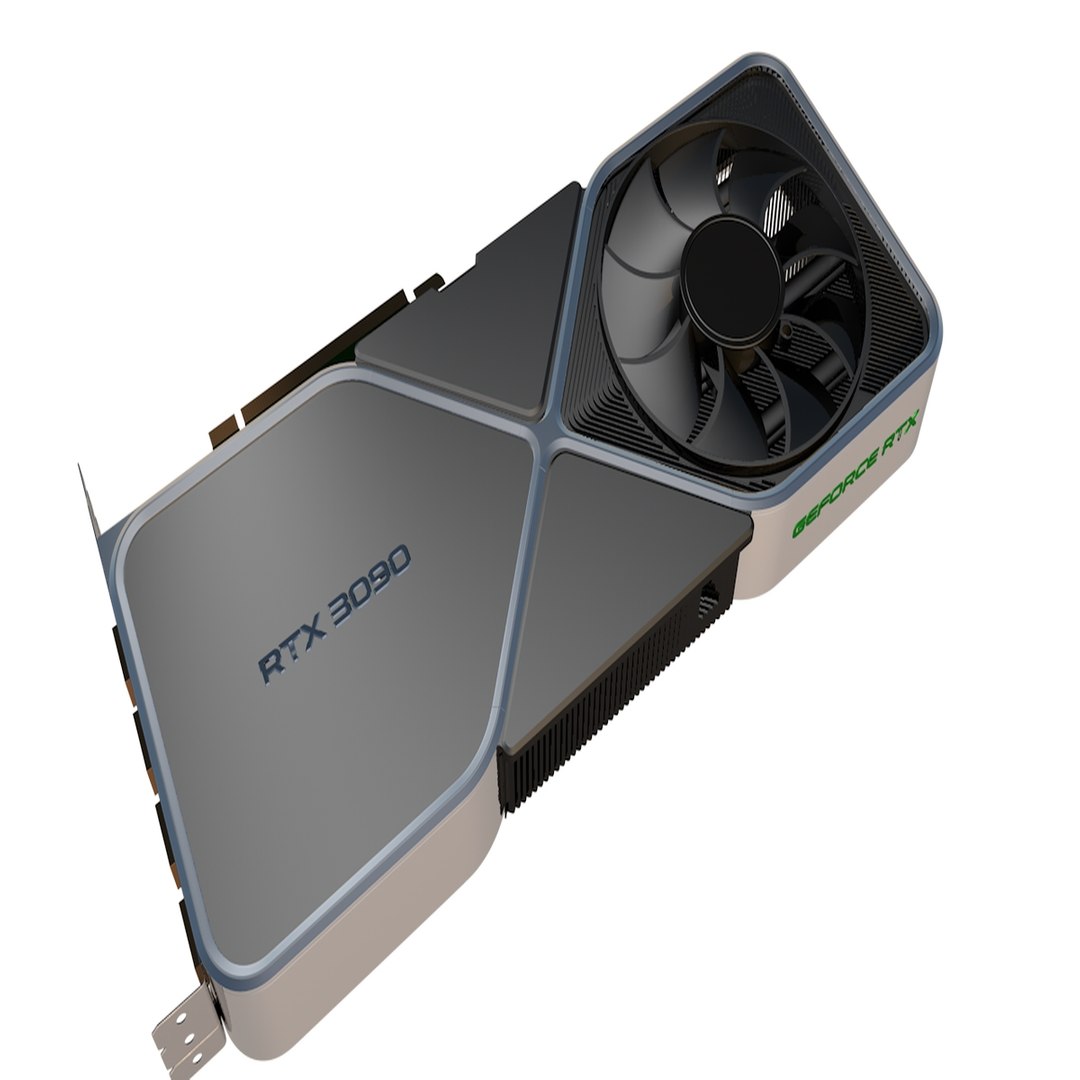 Nvidia Geforce RTX 3090 High Quality Detailed 3D 3D Model - TurboSquid ...