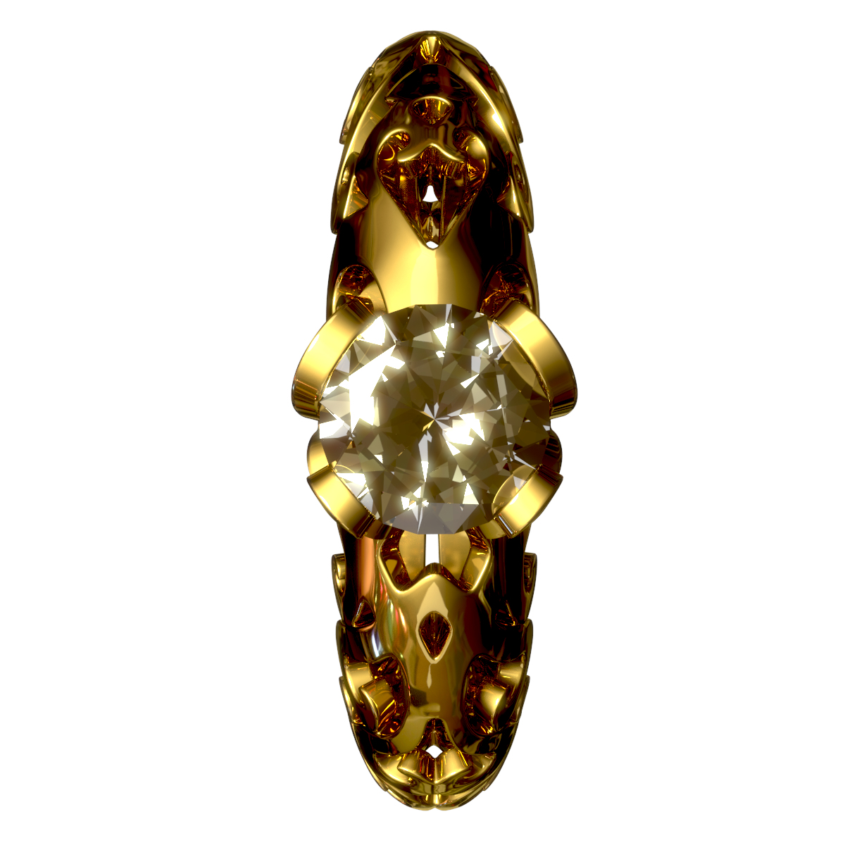 cnc diamond stl 3d model