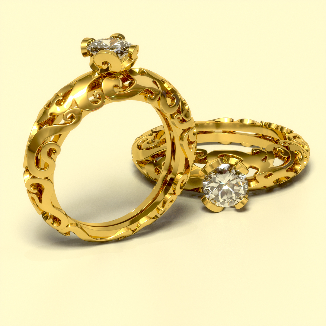 cnc diamond stl 3d model