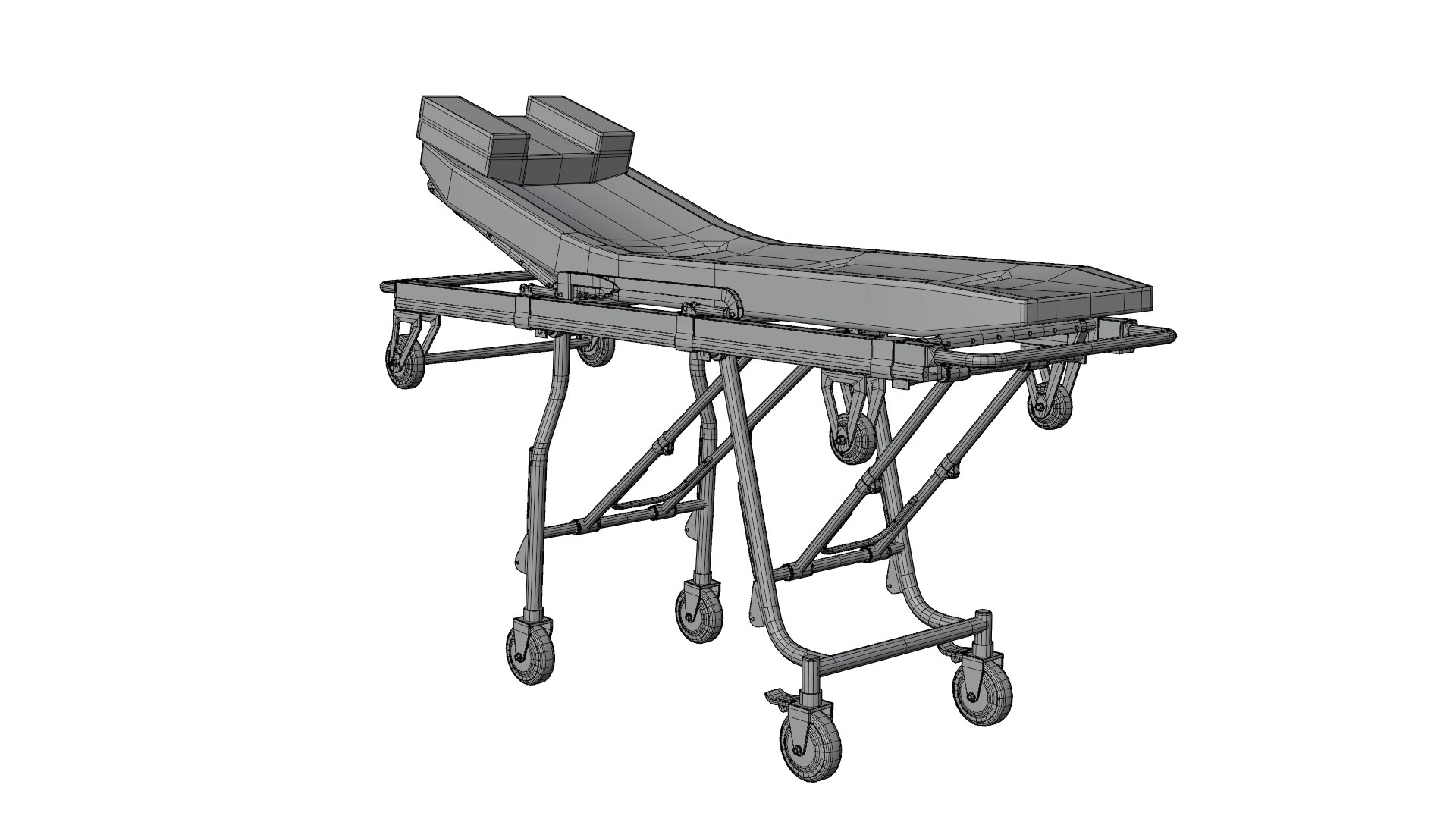 Stretcher 3D Model - TurboSquid 2000910
