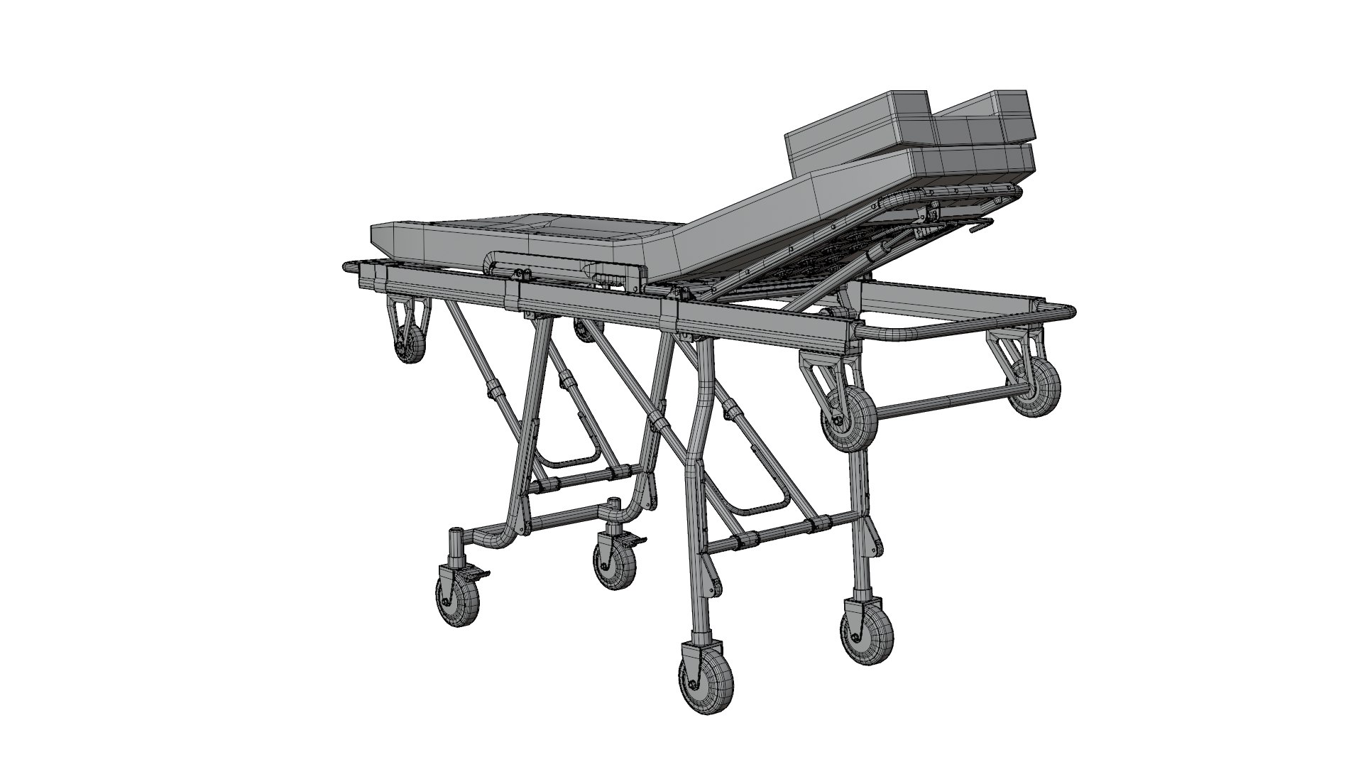 Stretcher 3D Model - TurboSquid 2000910