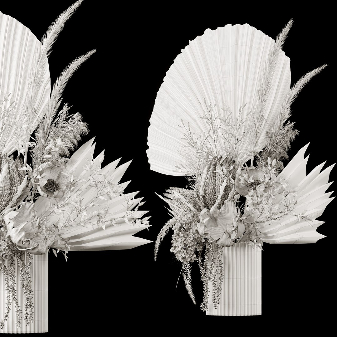 3D Flower Floweringplants Plants - TurboSquid 1625987