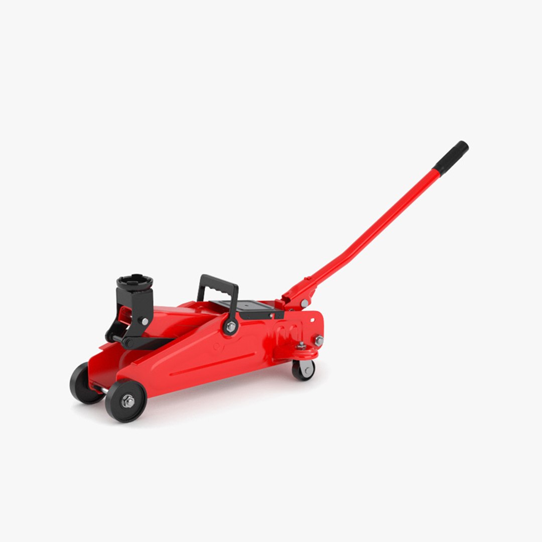 modelo 3d SCA Hydraulic Trolley Jack 1400kg - TurboSquid 1979578