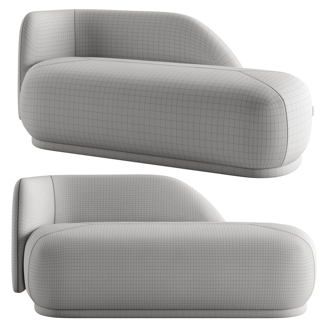 Couch Bloom 3D Model - TurboSquid 2399580