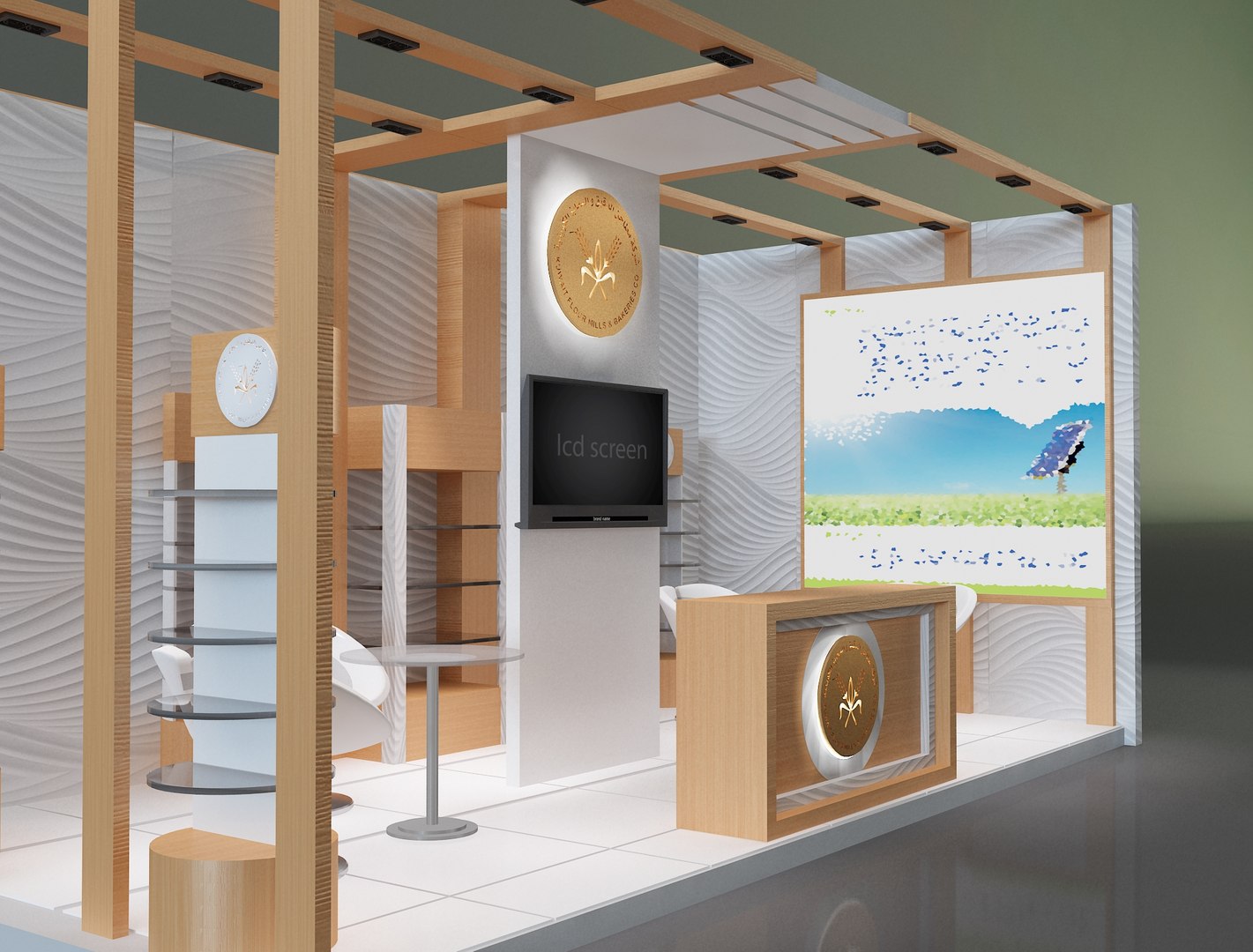 Booth Exhibition Stand A 625b 3D Model - TurboSquid 2119845