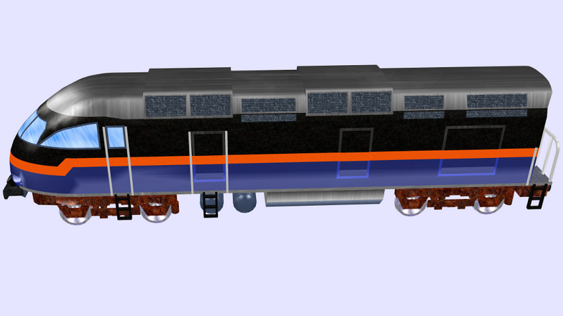 mp36ph-3c Railrunner Diesellokomotive 3D-Modell - TurboSquid 1707835