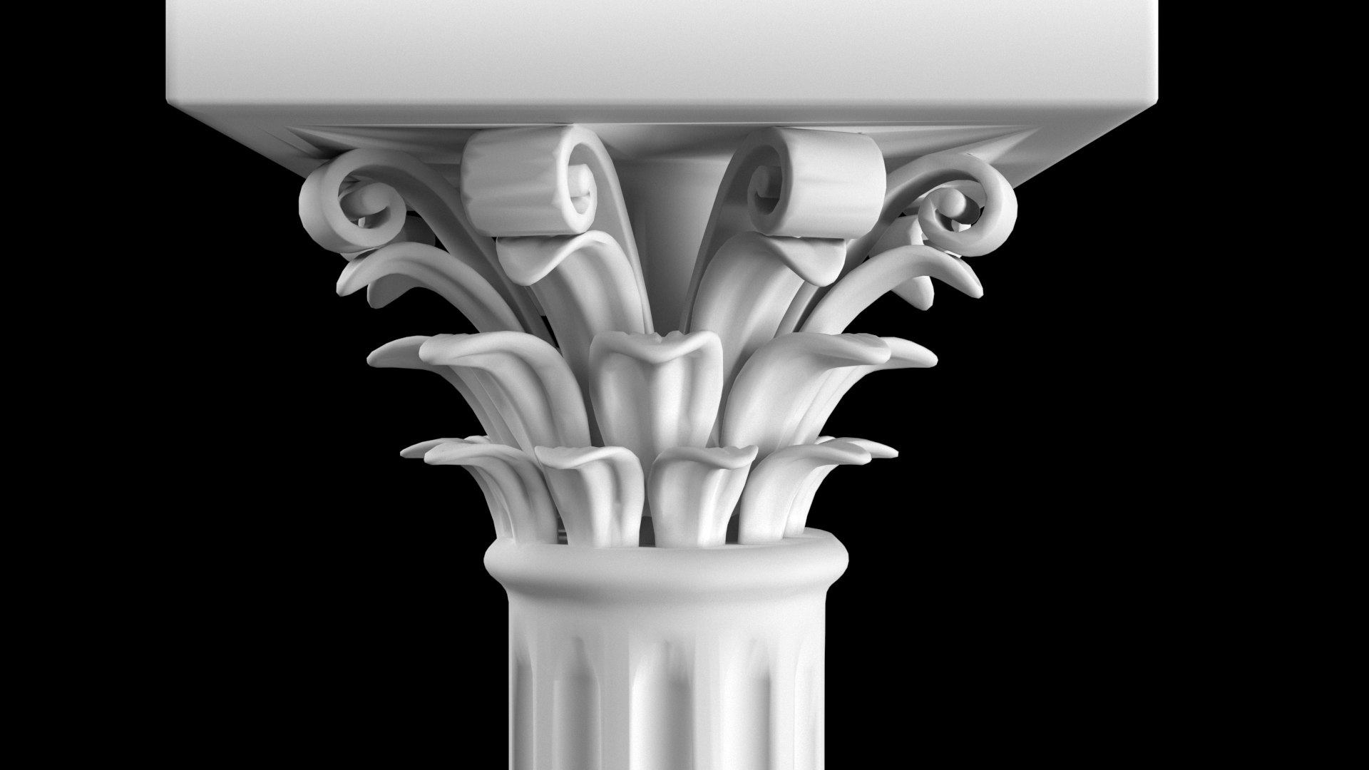 3D Roman Column Model - TurboSquid 1875314