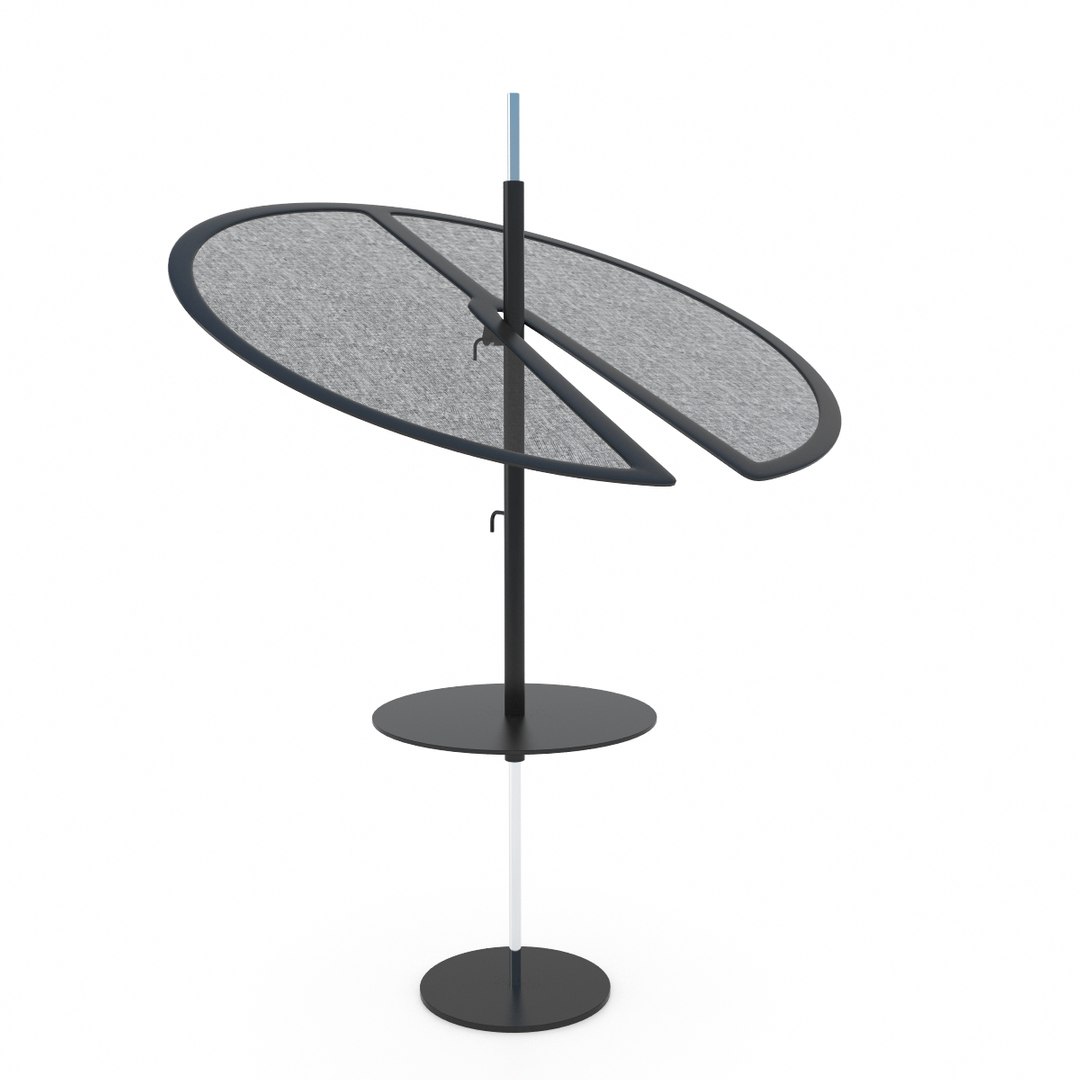 3d model samoa nenufar parasol