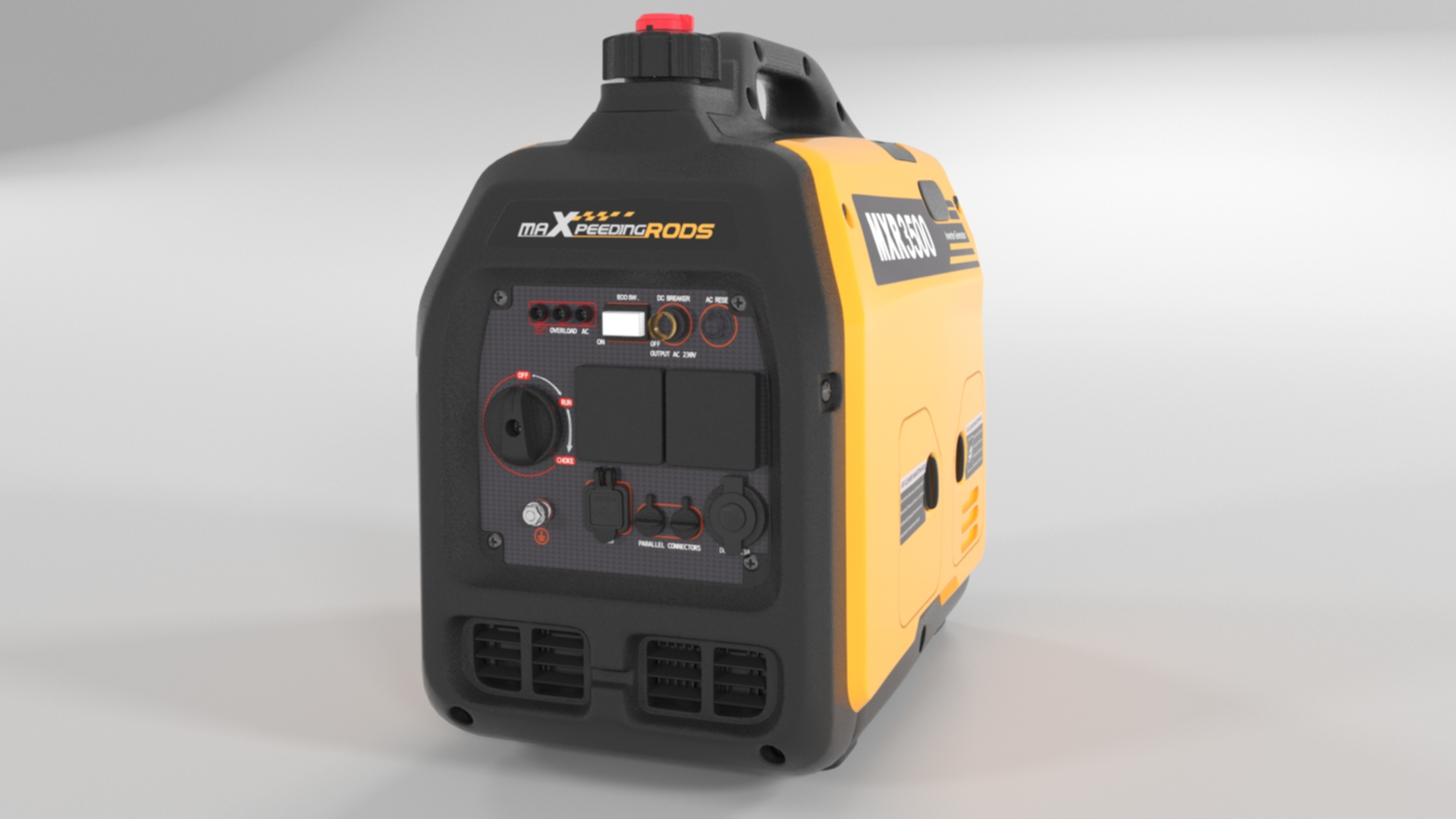 3D MaXpeedingrods 3300W Portable Inverter Generator Petrol Silent Pure ...