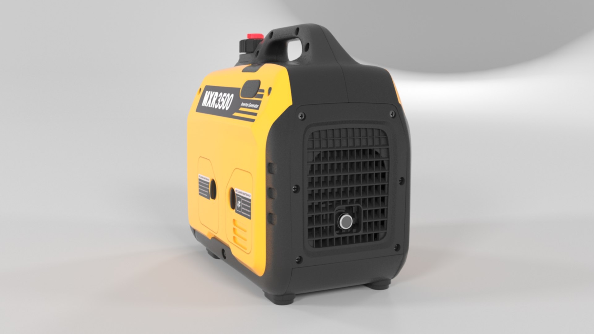 3D MaXpeedingrods 3300W Portable Inverter Generator Petrol Silent Pure Sine Wave Generato ...