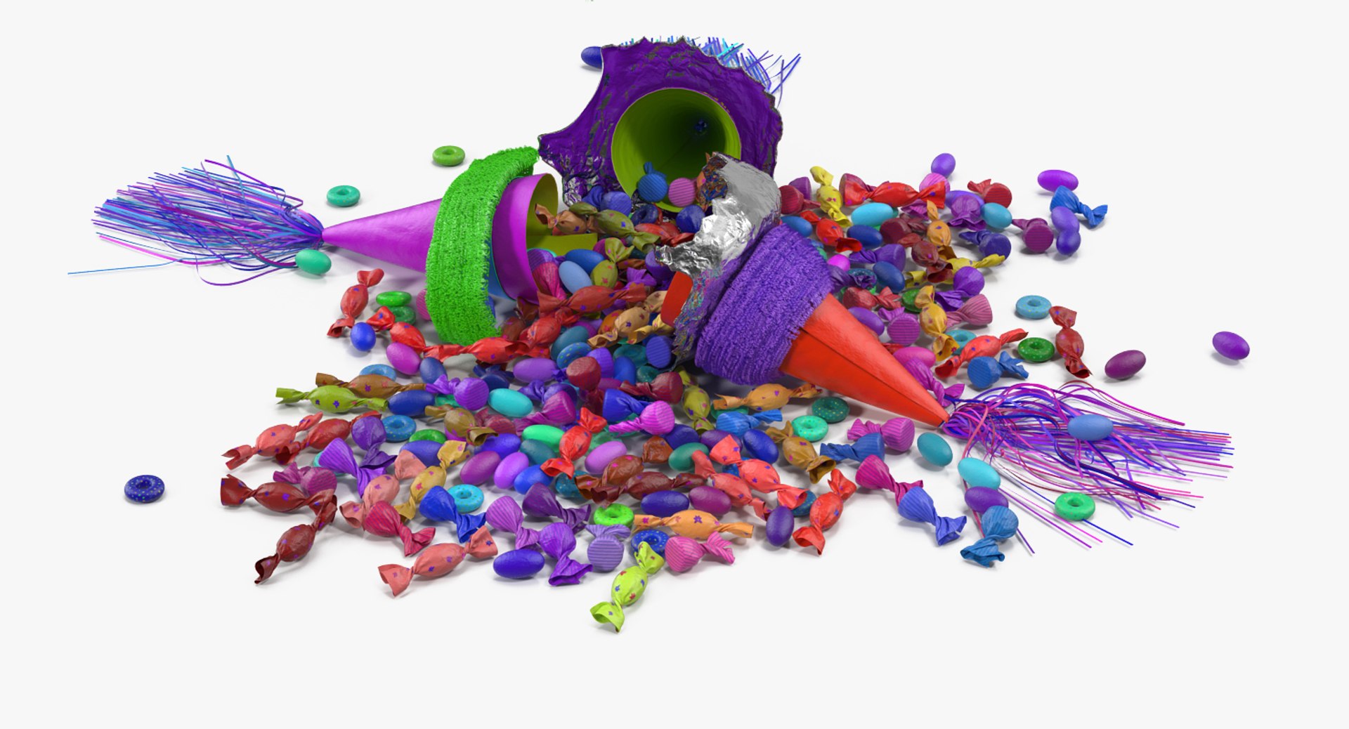 3D pinatas 2 - TurboSquid 1206449