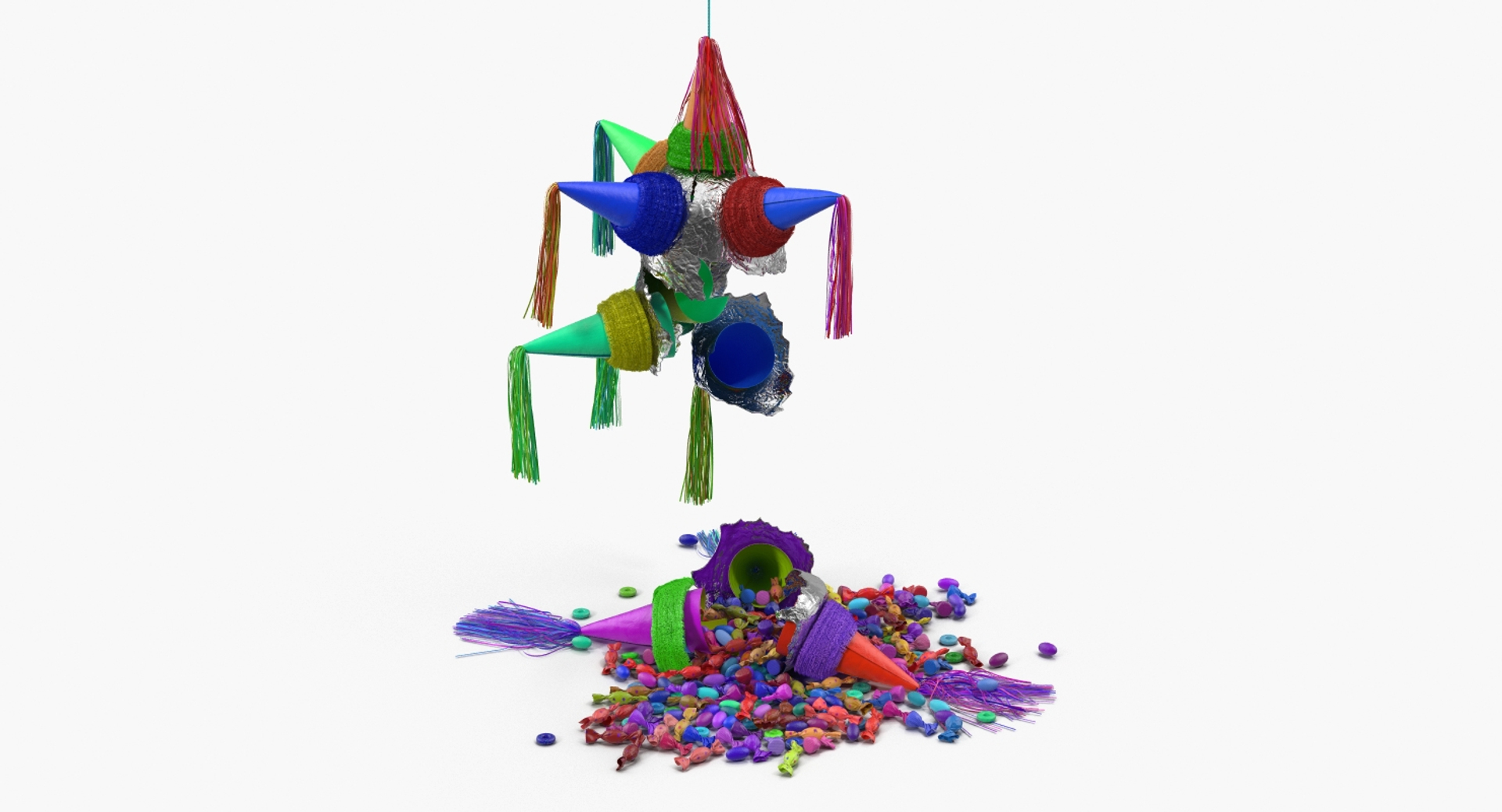 3D Pinatas 2 - TurboSquid 1206449