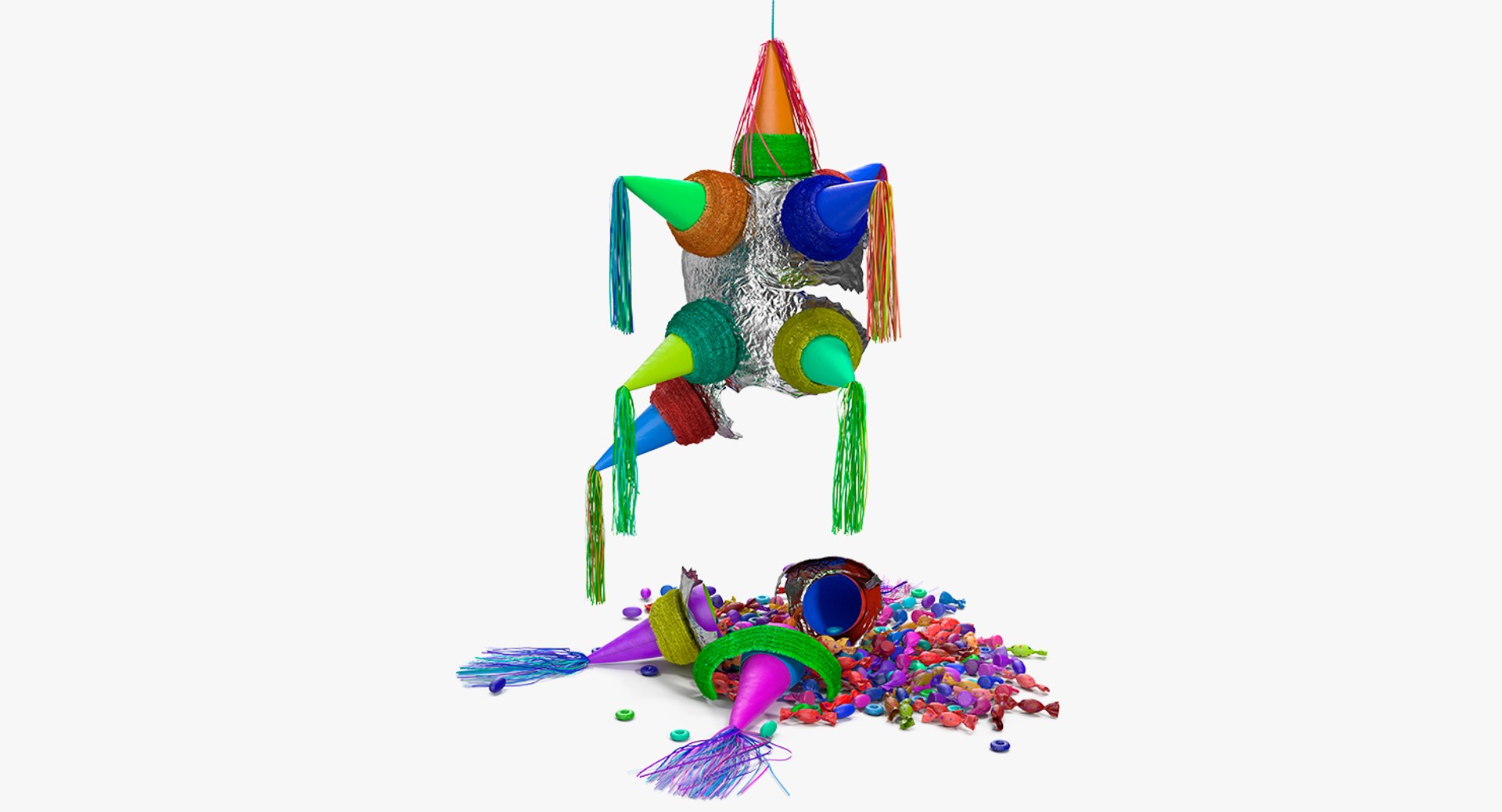 3D pinatas 2 - TurboSquid 1206449
