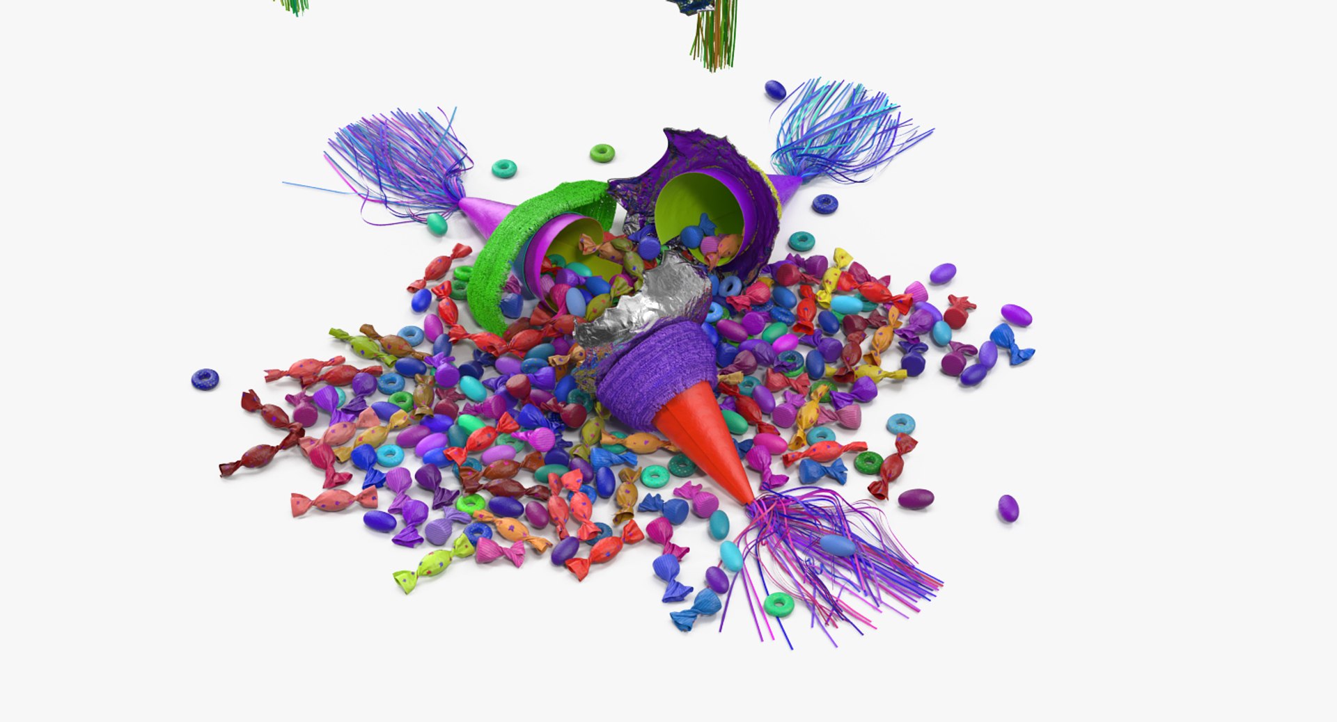 3D pinatas 2 - TurboSquid 1206449
