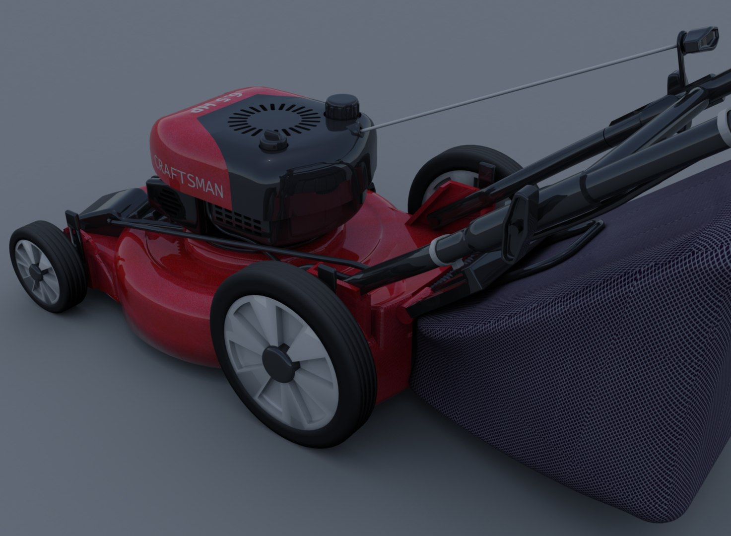 3d lawn mower