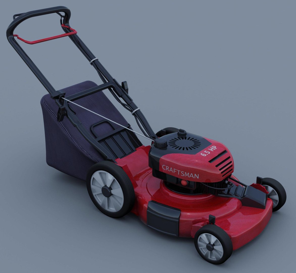 3d lawn mower