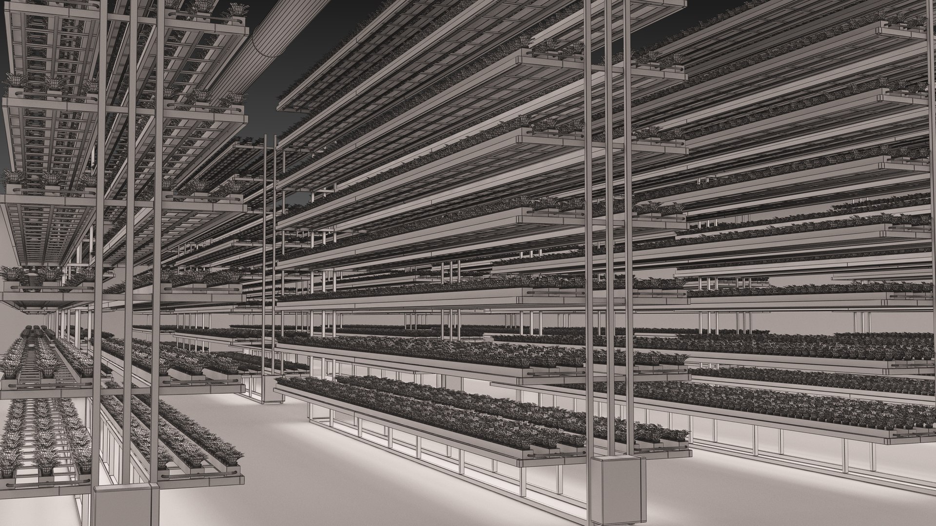 Hydroponics Vertical Farm 05 3D Model - TurboSquid 1883488