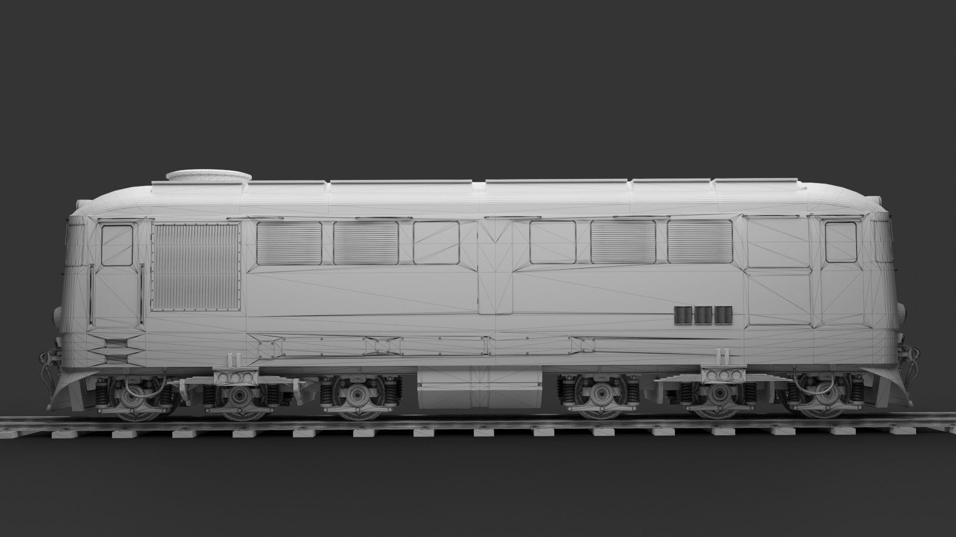 3D Model Diesel Locomotive LDE Low-poly 3D Model - TurboSquid 2090759