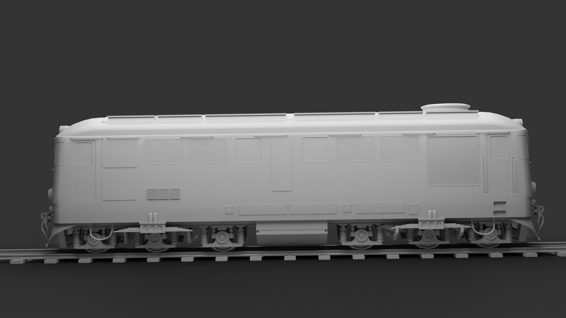 3D Model Diesel Locomotive LDE Low-poly 3D Model - TurboSquid 2090759
