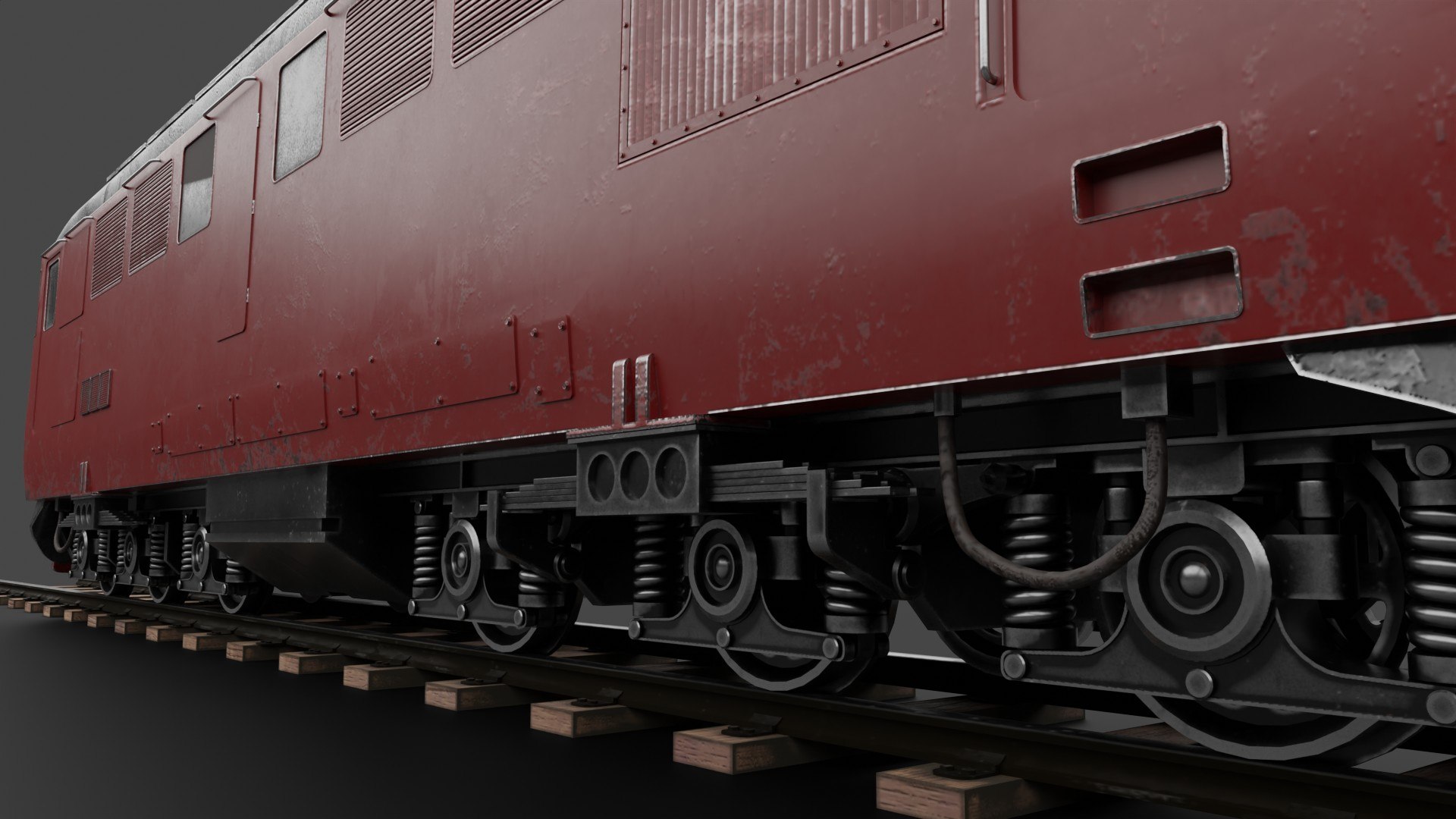 3D Model Diesel Locomotive LDE Low-poly 3D Model - TurboSquid 2090759