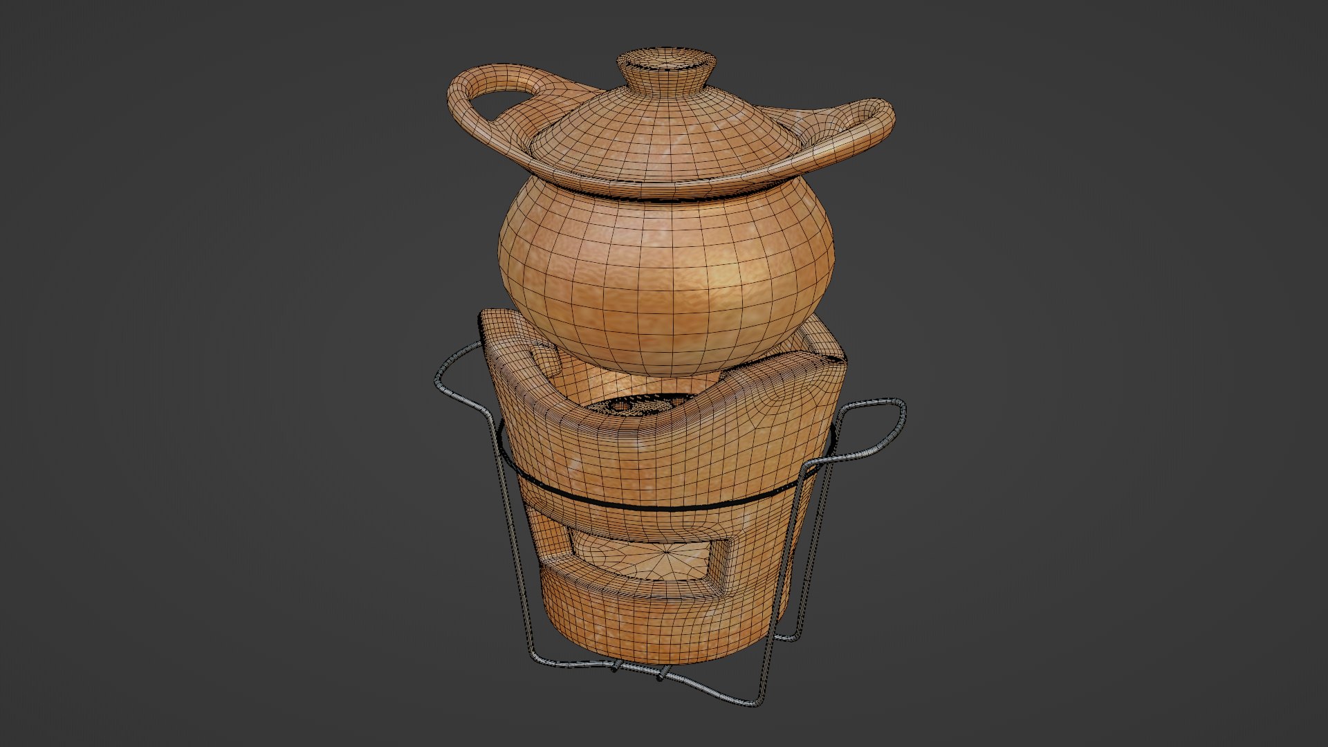 Clay Pot Model - TurboSquid 1960032