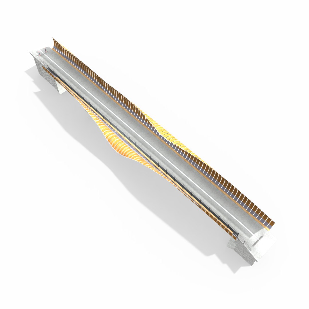 3d newzealand onepoto bridge model