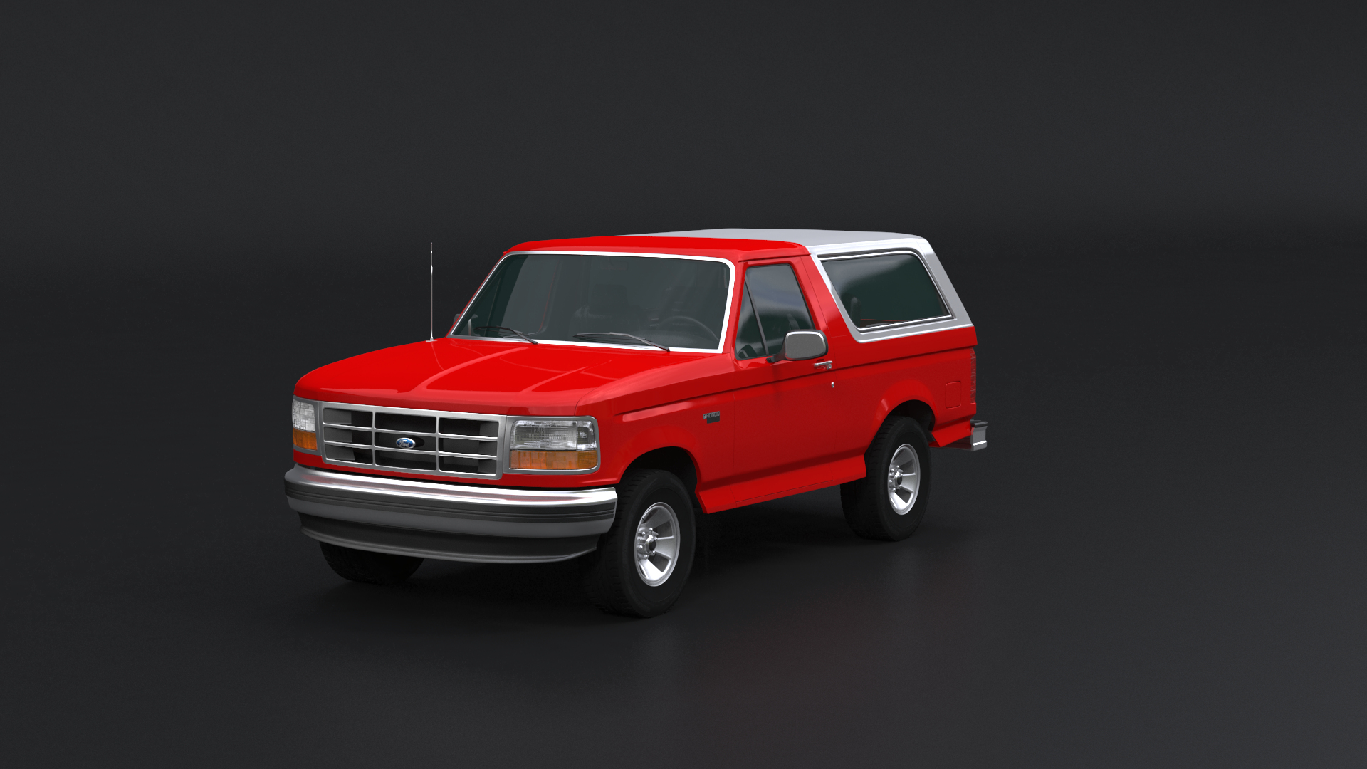 Ford Bronco 1991-1996 3D Model - TurboSquid 1808479