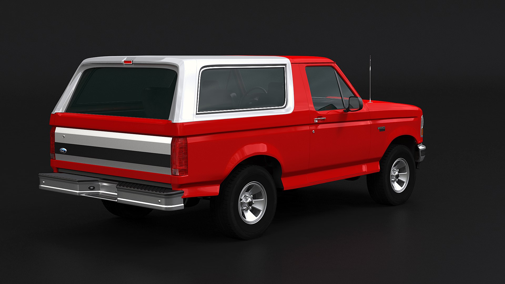 Ford Bronco 1991-1996 3D Model - TurboSquid 1808479